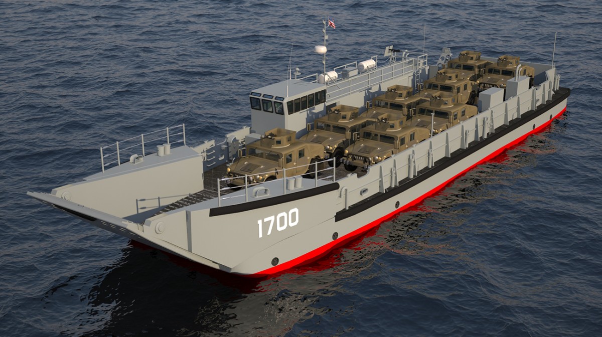 Austal starts construction of US Navy's new LCU 1700 - Naval Today