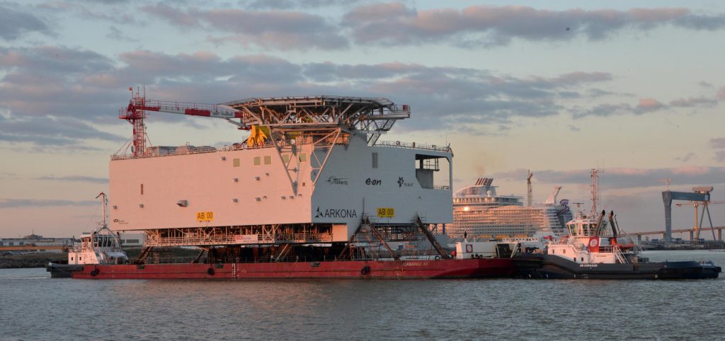 Arkona Offshore Substation On the Move | Offshore Wind Arkona Offshore Substation On the Move | Offshore Wind
