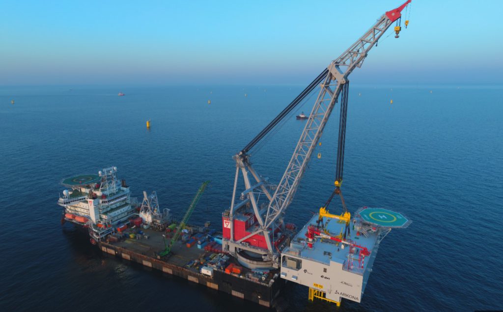 Arkona Offshore Substation Stands Tall | Offshore Wind Arkona Offshore Substation Stands Tall | Offshore Wind