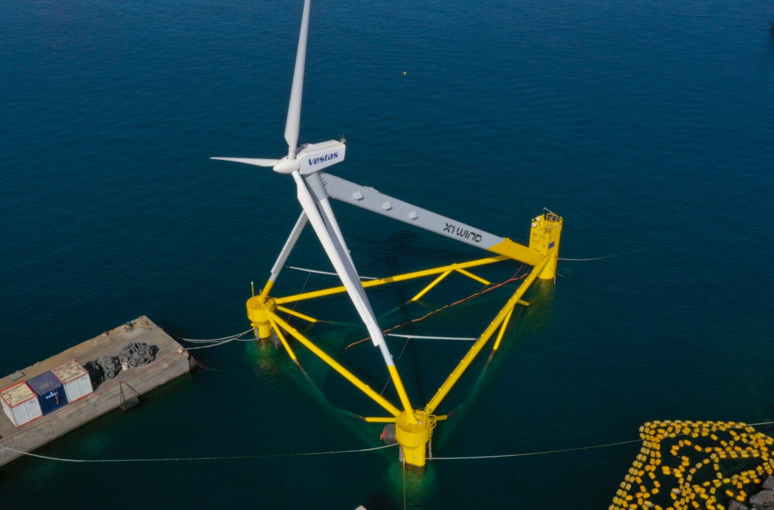 X1 Wind Installs Downwind Floating Prototype | Offshore Wind X1 Wind Installs Downwind Floating Prototype | Offshore Wind