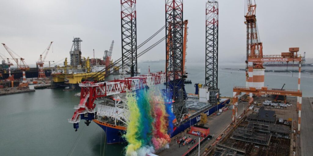 New Offshore Installation Vessel Boreas Handed Over to Van Oord ... New Offshore Installation Vessel Boreas Handed Over to Van Oord ...