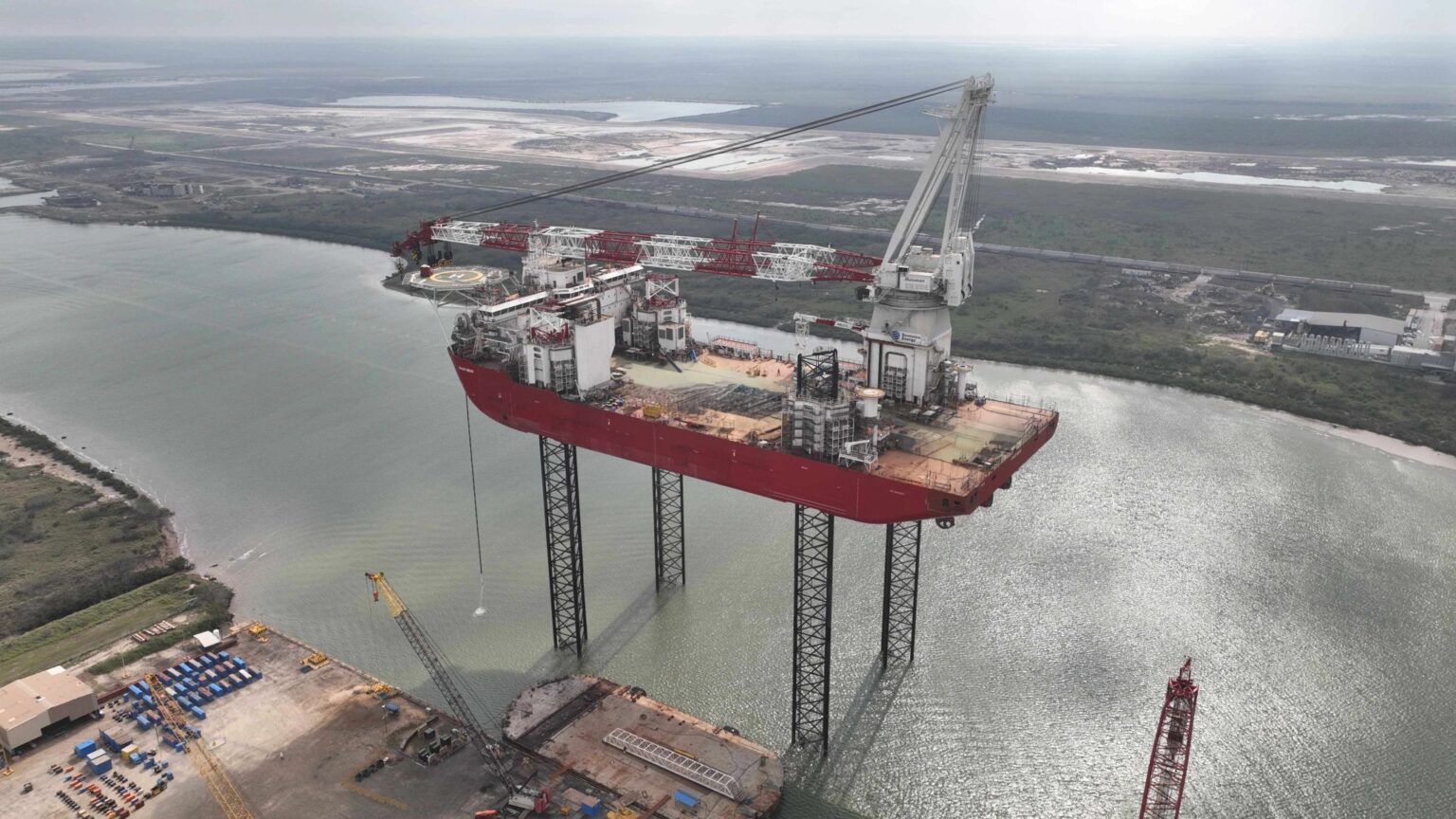 DEME Installs First Coastal Virginia Offshore Substation in US ... DEME Installs First Coastal Virginia Offshore Substation in US ...