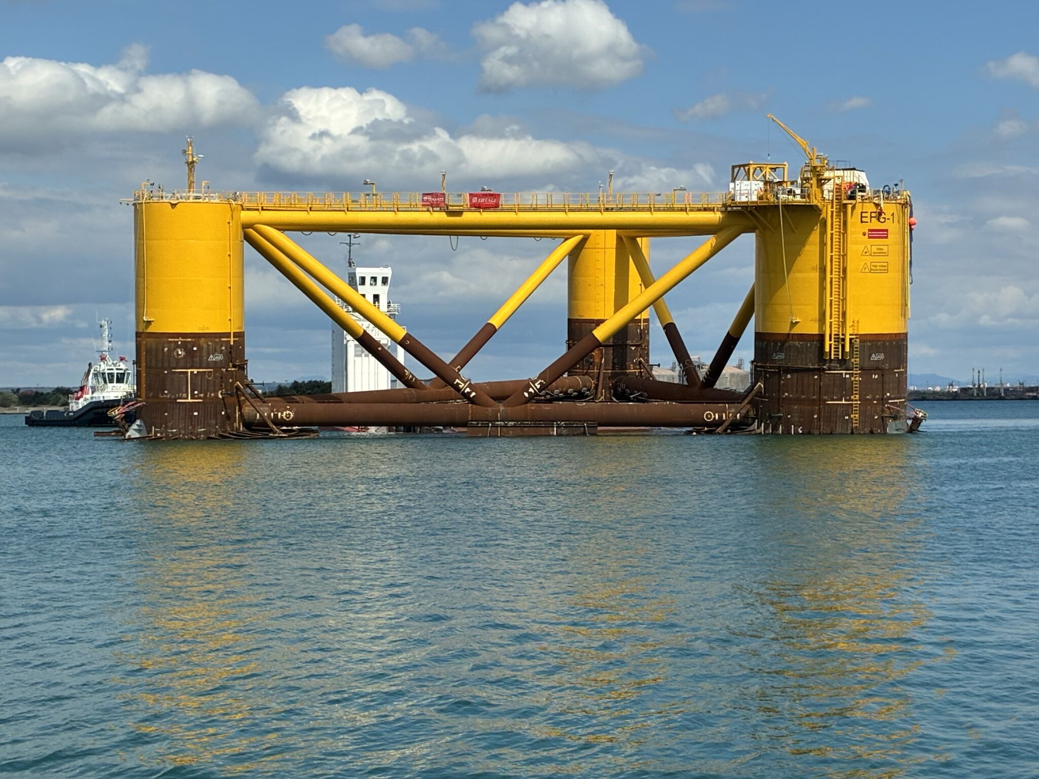 First Floater for 30 MW French Pilot Wind Farm Launched | Offshore Wind