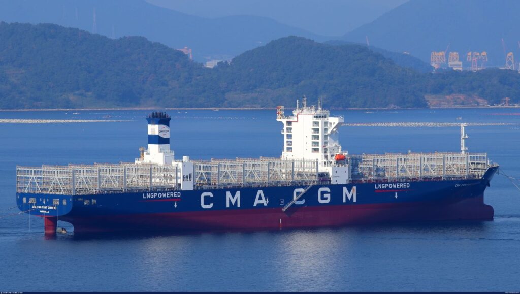 CMA CGM welcomes another LNG-powered newbuild - Offshore Energy CMA CGM welcomes another LNG-powered newbuild - Offshore Energy